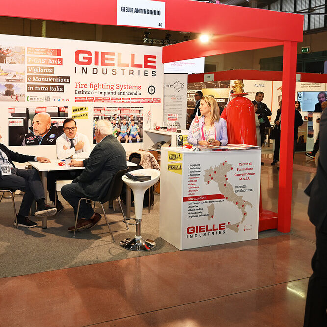 Gielle exhibits at Safety Expo 2023, Bergamo - Italy - Gielle Industries